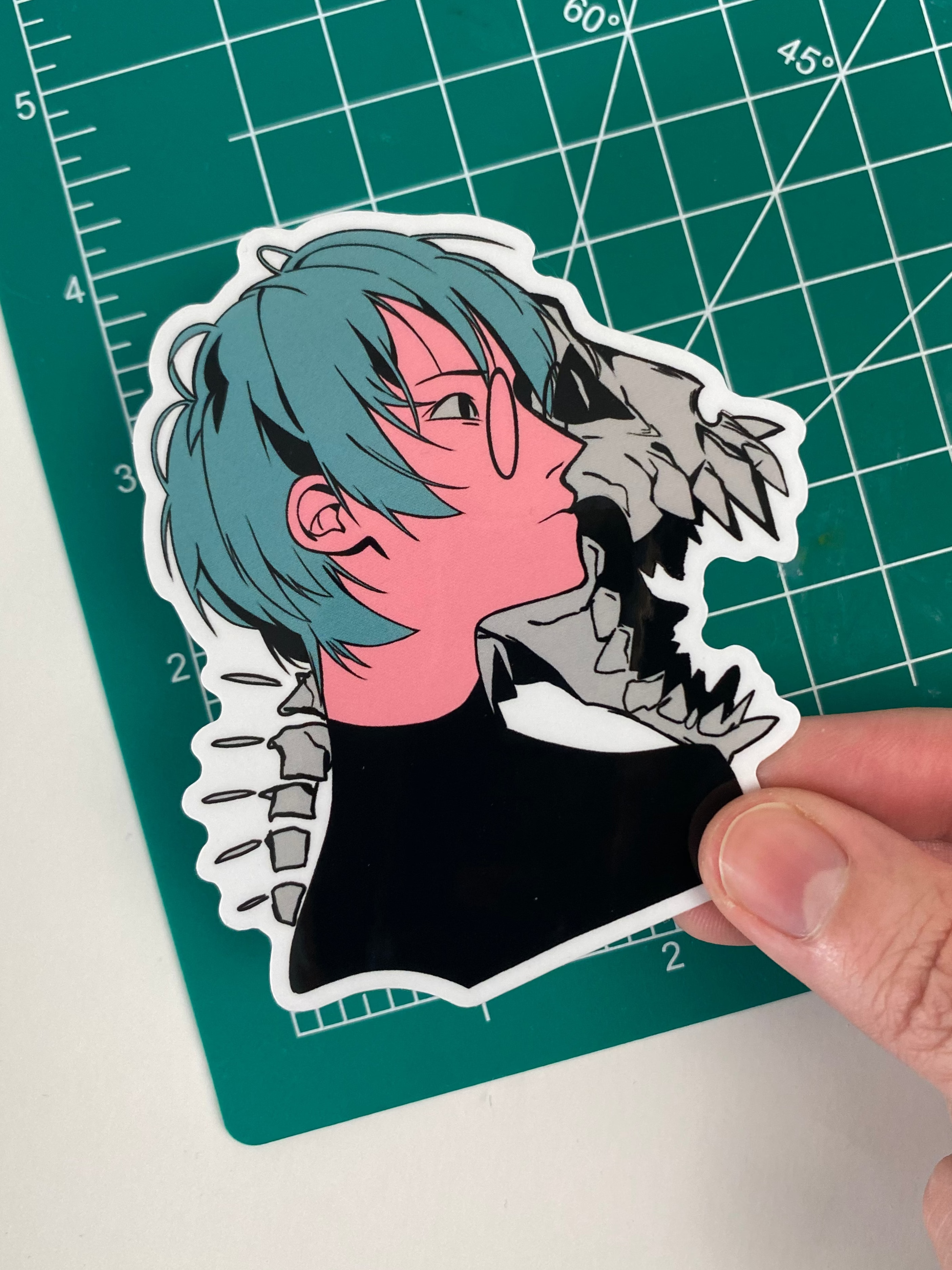 Transparent Sticker: Original Character – SHINON CREATIONS INC